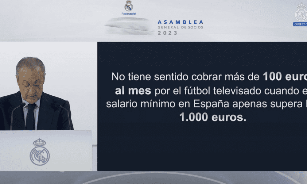 El discurso de Florentino con dura crítica a la Liga, UEFA y a los ...