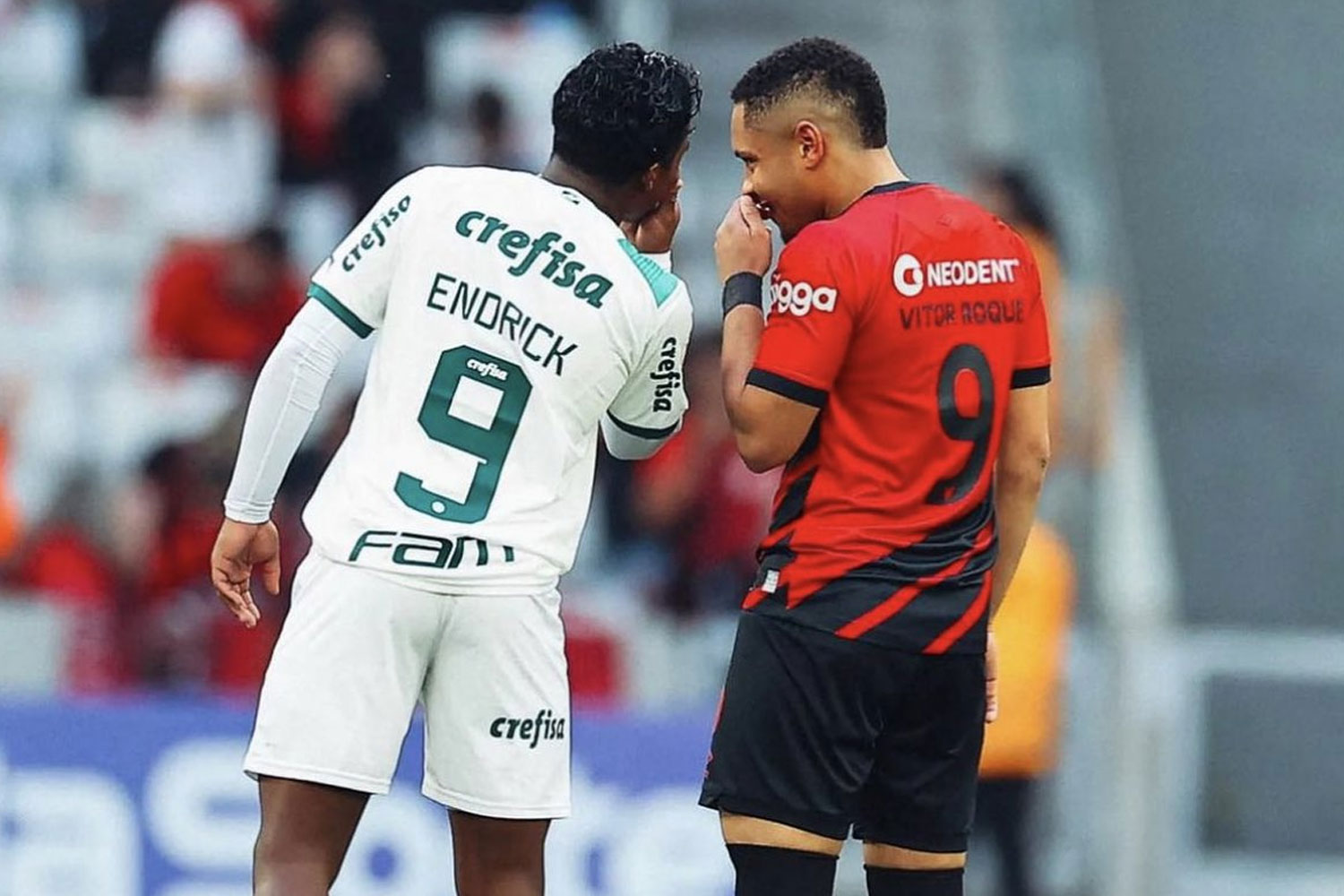 Endrick aplasta a Vitor Roque con su nivel físico... a meses de venir