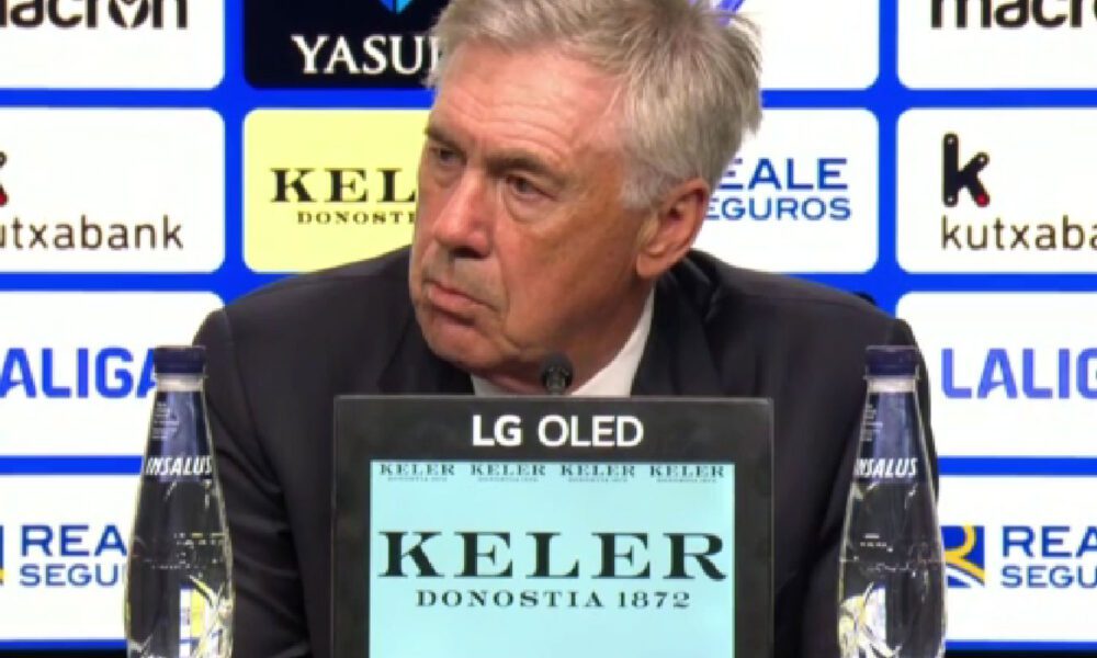 Ancelotti confirma la continuidad para el año que viene: "Él se queda aquí"