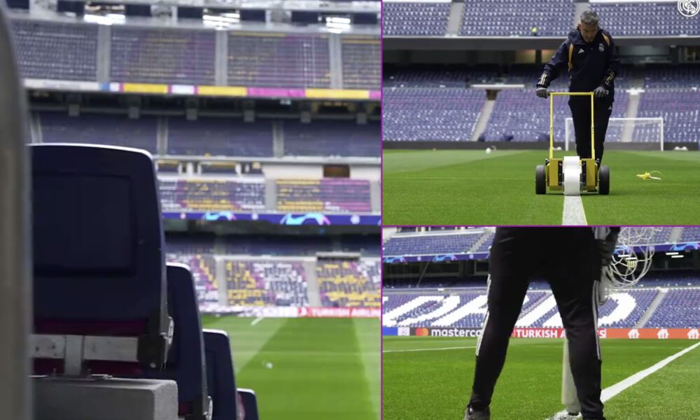 El vídeo impresiona: así se monta el Bernabéu en una noche mágica ...