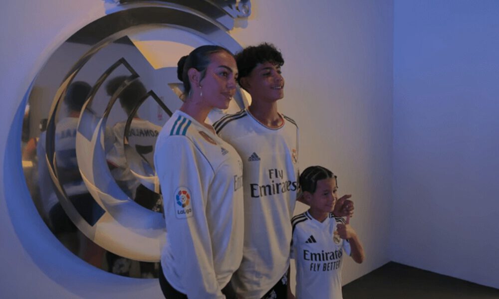 Mateo, el hijo más pequeño de Cristiano Ronaldo, "ficha" por el Real Madrid